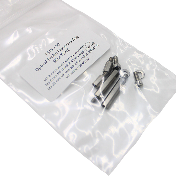 Fasteners for Optical RPM Probe - Flight Stand 15 & 50 - Tyto Robotics