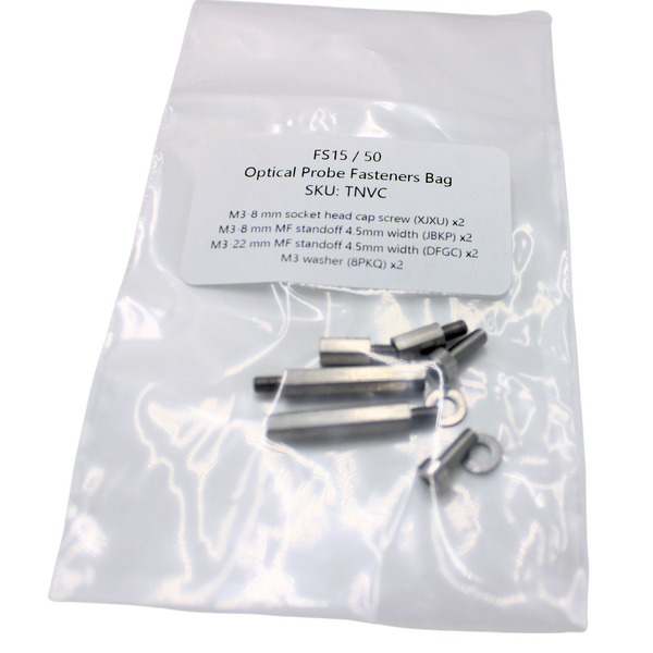 Fasteners for Optical RPM Probe - Flight Stand 15 & 50 - Tyto Robotics